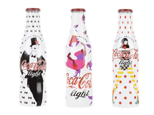 可口可樂最新合作系列：Coca-Cola x Marc Jacobs Light Bottle "J’aime les années 90 ...